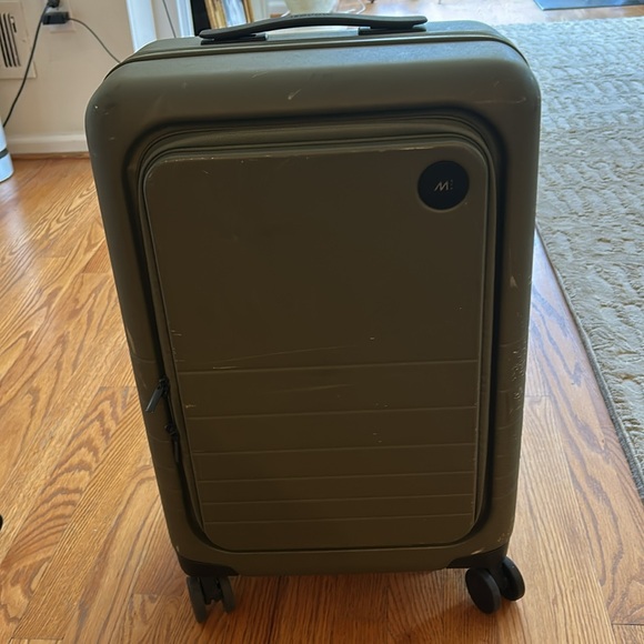 Monos | Bags | Monos Carryon Pro Plus In Army Green | Poshmark